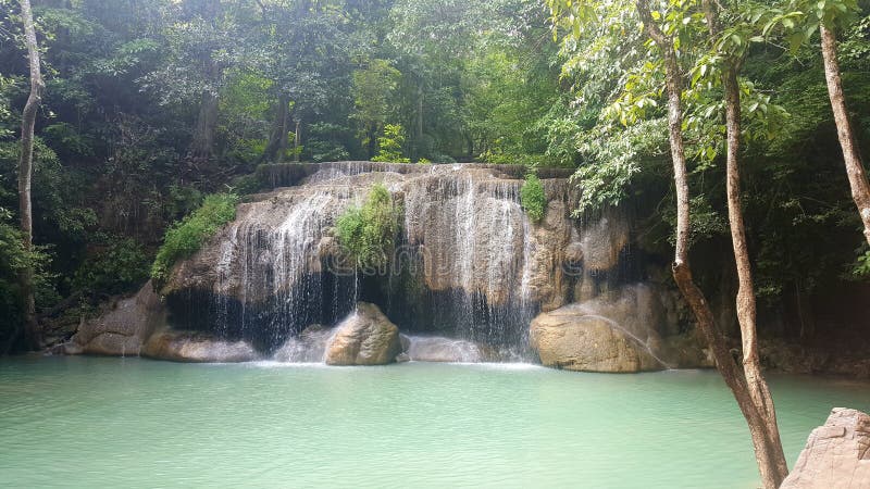 Waterway at Arawan Waterfall, Stock Photo - Image of thailand ...