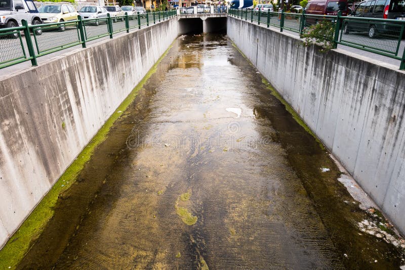 Waterway editorial stock photo. Image of waterway, runoff - 69722263