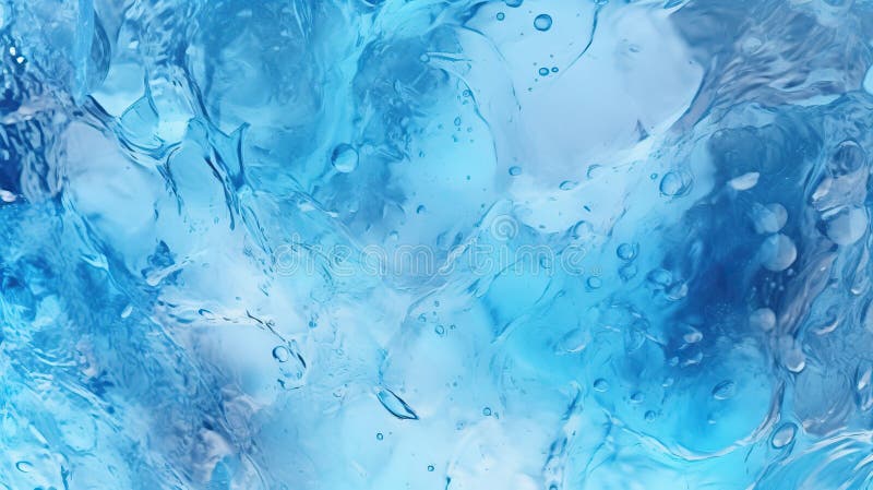 Watery Abstract Patterns. Generative AI Stock Illustration ...