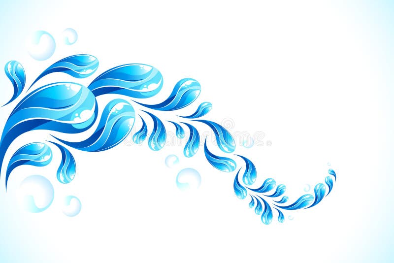 Watery Background stock vector. Illustration of background - 19084355