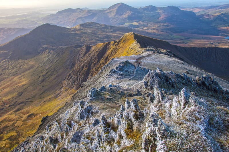 Watkins Path stock image. Image of frosty, view, autumn - 36102105