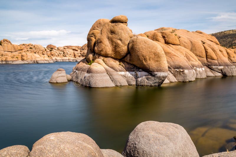 Watson Lake in Prescott Arizona. Stock Photo - Image of geologic ...