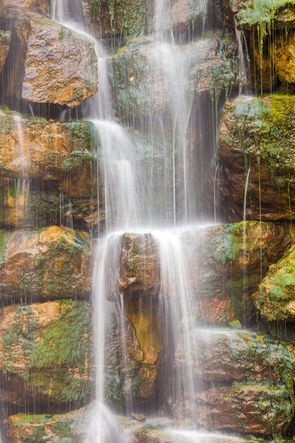 Chantara Waterfalls in Trodos Mountains Stock Image - Image of tour ...