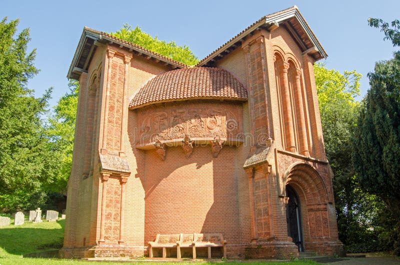 Watts Chapel, Compton, Surrey Stock Photo - Image of arts, outdoors ...