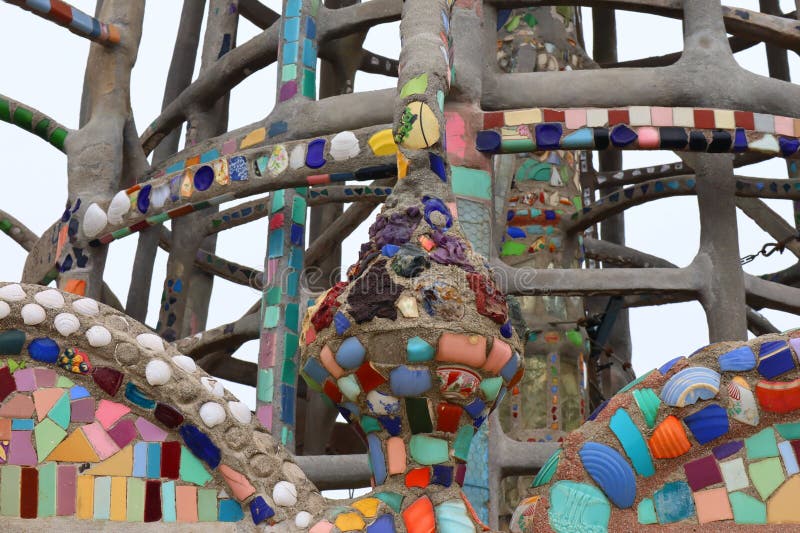 Watts Towers By Simon Rodia Architectural Structures Located In Simon Rodia State Historic