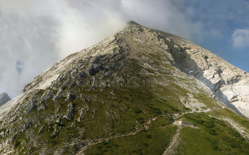 Watzmann stock image. Image of holidays, europe, cloud - 12020341