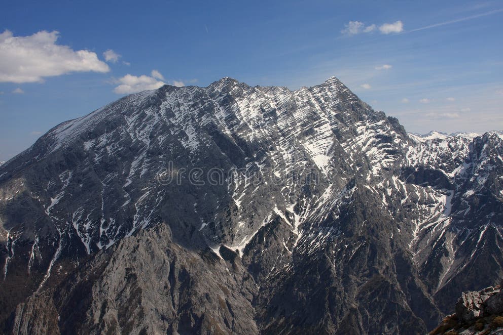 Watzmann stock image. Image of clouds, mountain, watzmann - 20432211