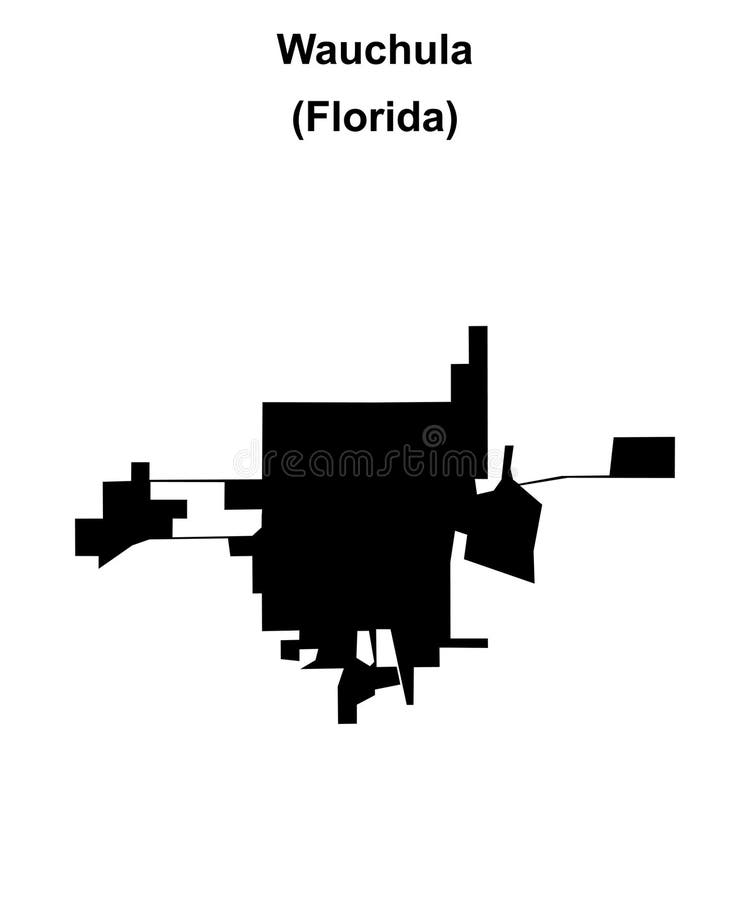 Wauchula Outline Stock Illustrations – 5 Wauchula Outline Stock ...