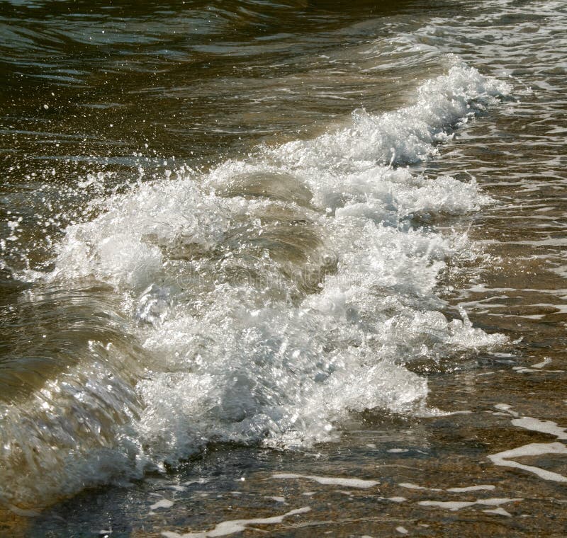 The River Flows Out of the Culvert Stock Photo - Image of background ...