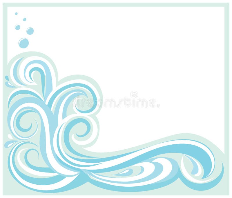 Wave stock vector. Illustration of note, tsunami, summe - 34901129