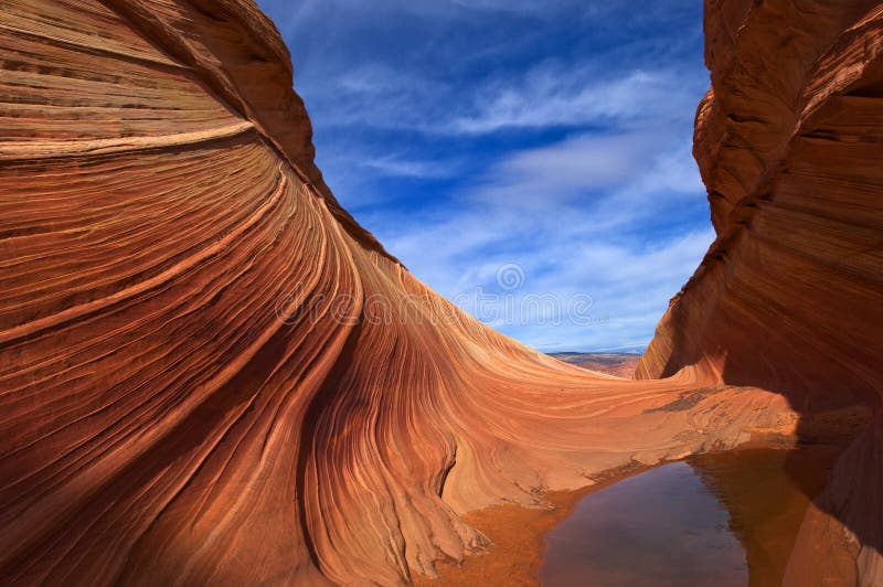 The Wave stock photo. Image of beauty, famous, geological - 515972