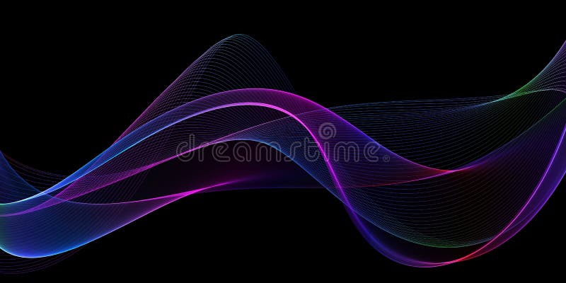 Wave Abstract Images, Color Design Abstract Colored Wave Stock ...