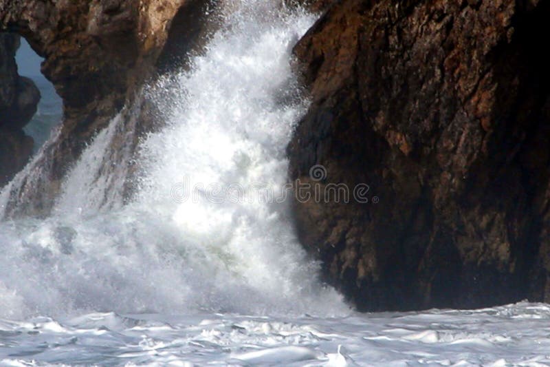 Wave Action 3 stock image. Image of oceans, beaches, nature - 175979