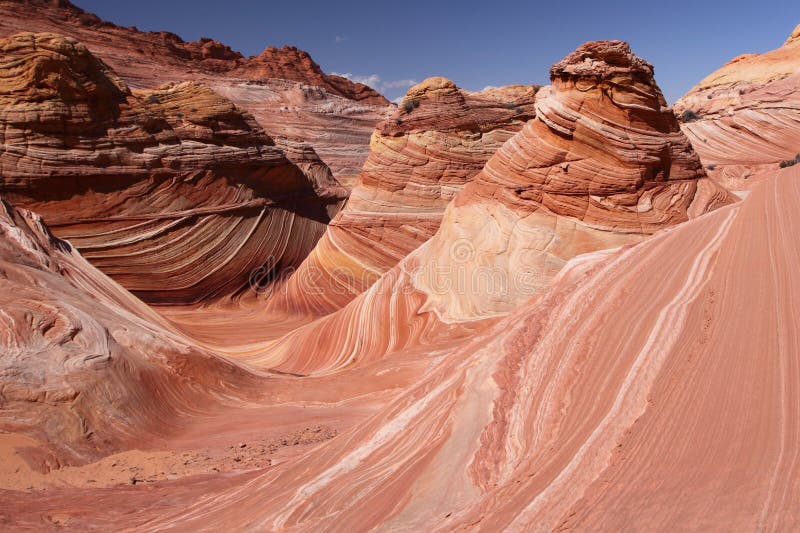 The Wave, Arizona stock photo. Image of erosion, hike - 29121774