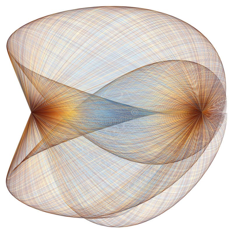 Wave Asymmetrical Mathematical Vector Form Stock Vector - Illustration ...
