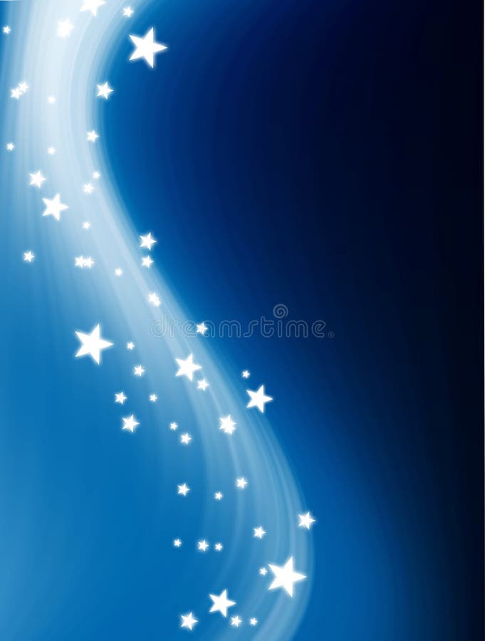 Star Gold Blue Night Banner Stock Vector - Illustration of diamond ...