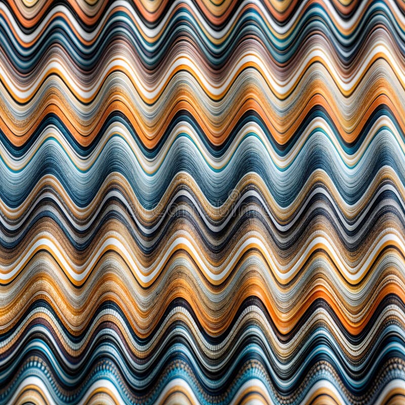 Wave Background. Color Curved Texture Stock Photo - Image of magenta ...