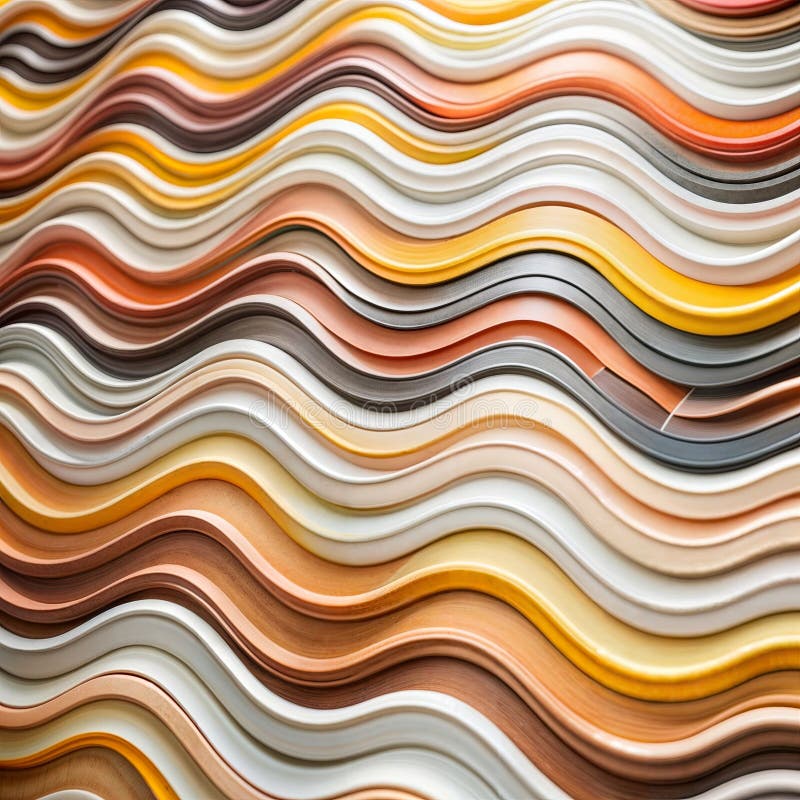 Wave Background. Color Curved Texture Stock Photo - Image of shape ...