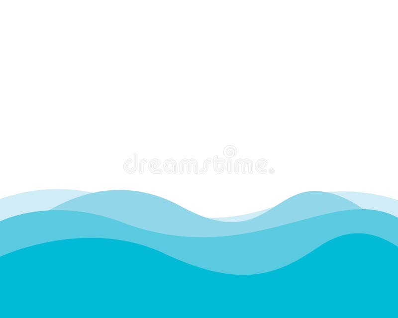 Wave background template stock vector. Illustration of background ...