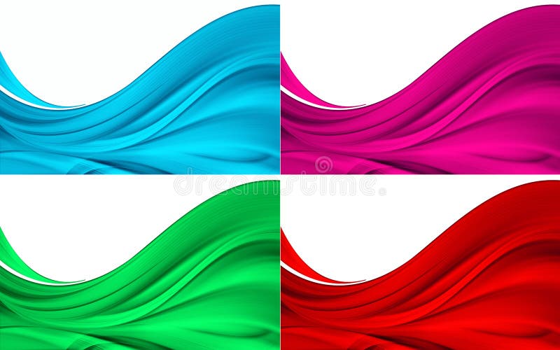Wave backgrounds design stock illustration. Illustration of shape ...