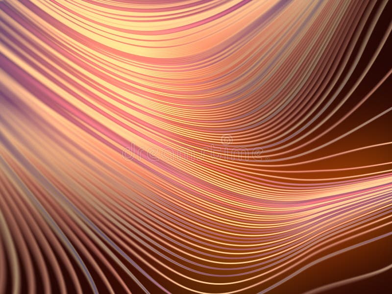 Wave Band Geometric Pattern. Modern Style Abstraction with Composition ...