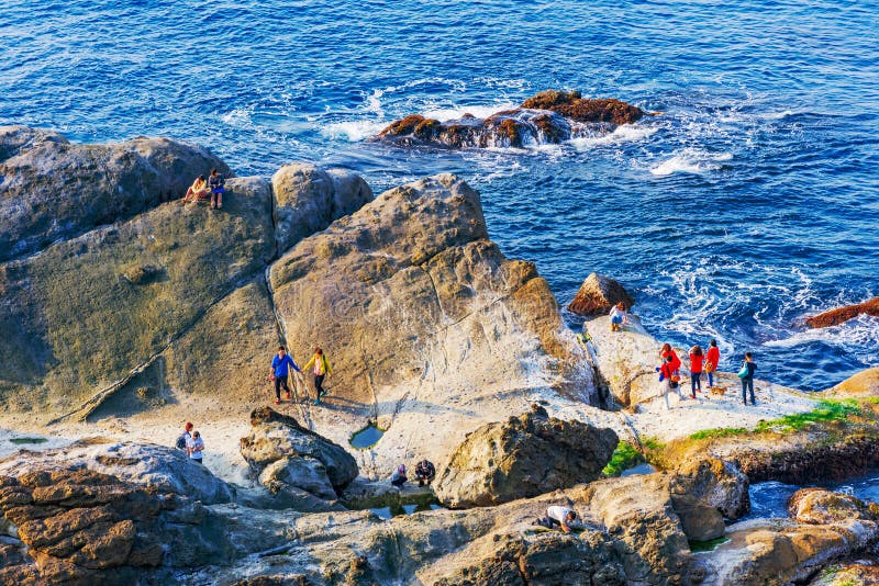 Wave Barrier and Ocean View Editorial Image - Image of landscape ...