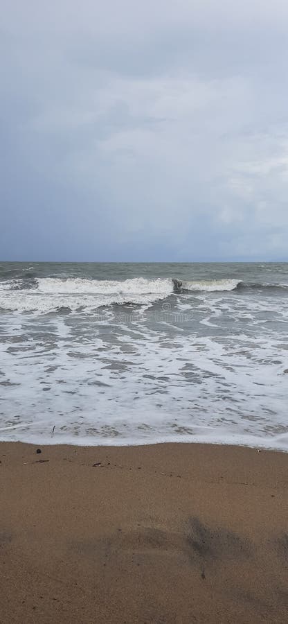 Wave on beach stock photo. Image of water, beachsea - 203335992