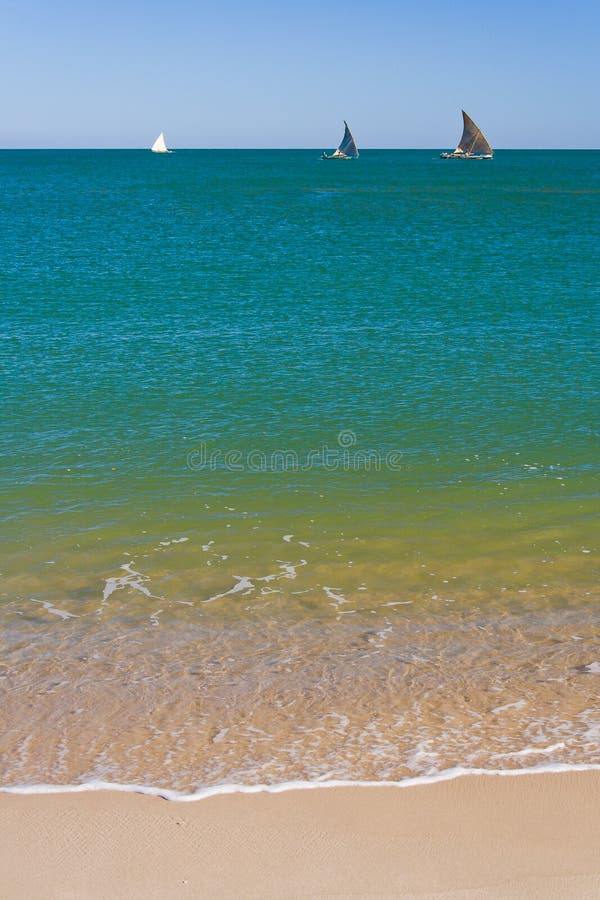 Wave on the beach stock image. Image of seascape, mahajanga - 23585931
