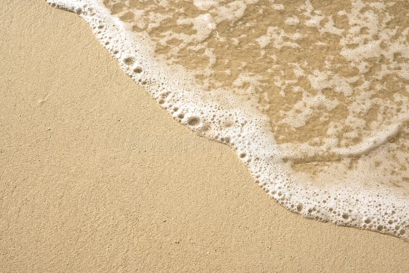 Wave on beach stock image. Image of marine, coast, shoreline - 25589511