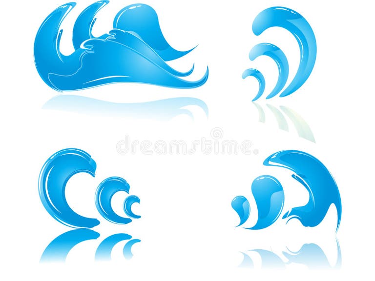 Blue Wave Clipart Stock Illustrations – 9,597 Blue Wave Clipart Stock ...