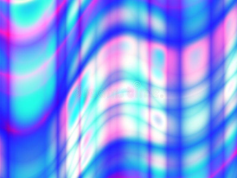 Wave Blue Art Color Techno Background Stock Illustration - Illustration ...