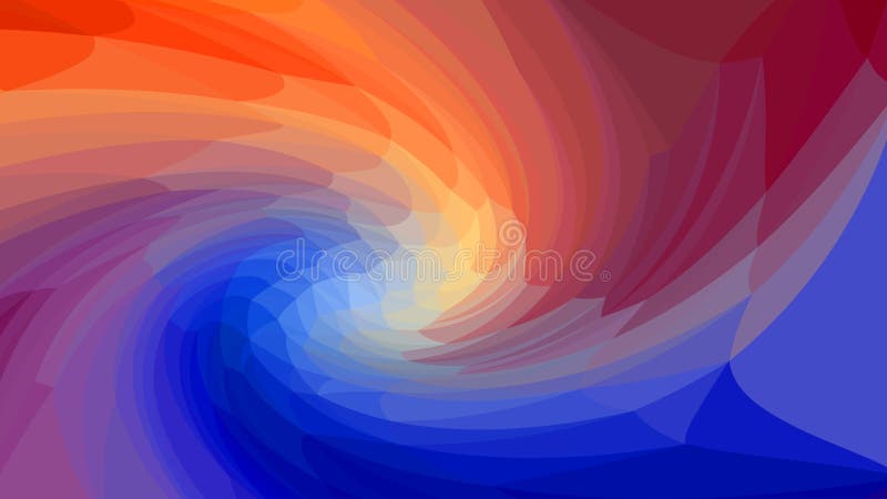 The Wave of Blue Triangles. Raster Stock Illustration - Illustration of ...