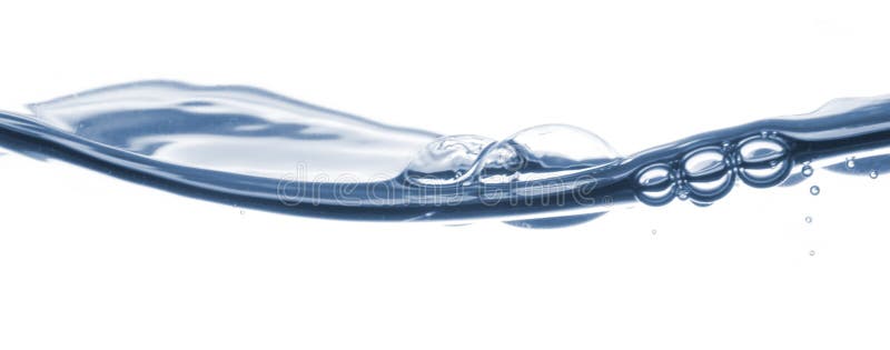 Bubble on spring in water stock image. Image of chill, crystal - 272553