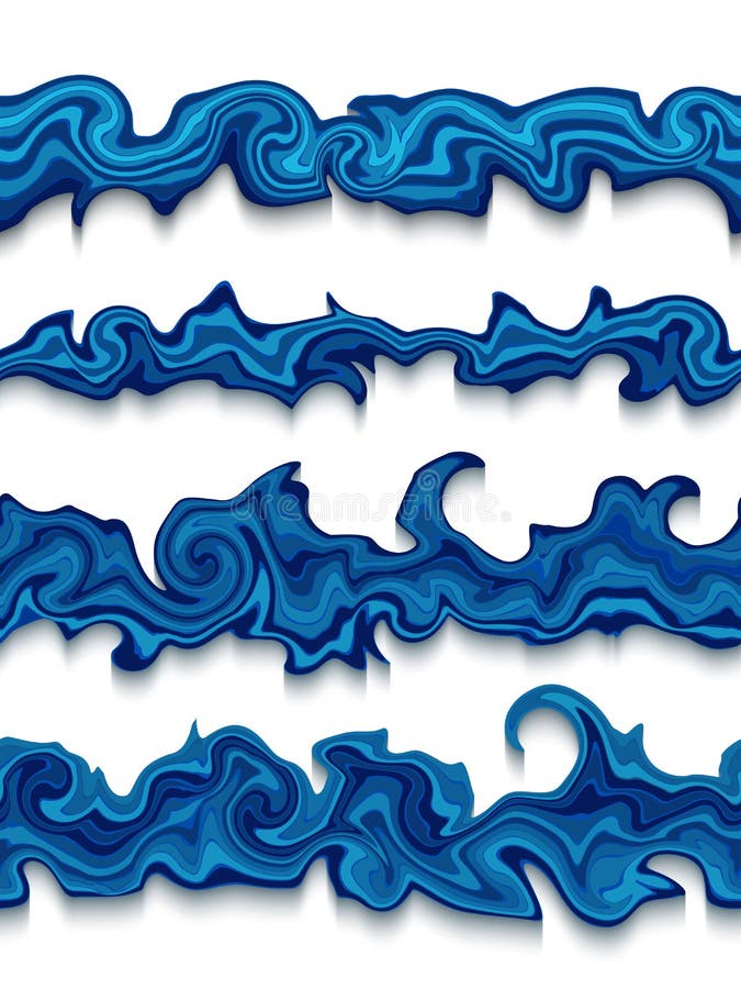 Paper wave background stock vector. Illustration of background - 41385411