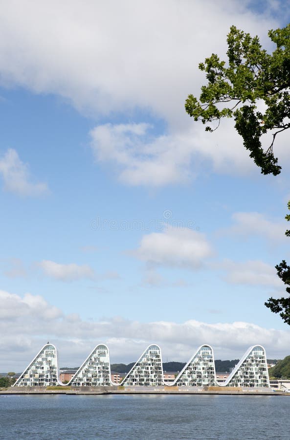 The Wave Building in Vejle, Denmark Editorial Photography - Image of ...