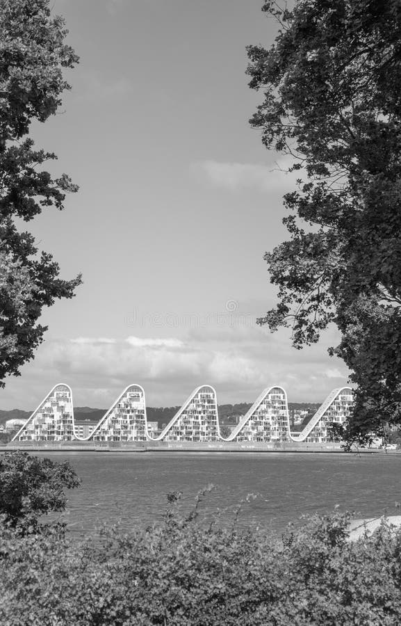 The Wave Building in Vejle, Denmark Editorial Photography - Image of ...