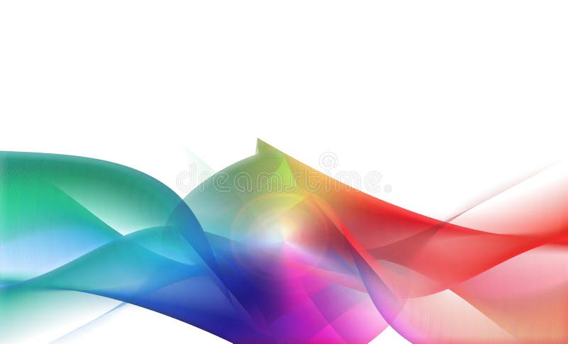 Wave Color Curve Splash Background Stock Vector - Illustration of curve ...