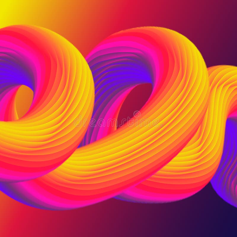 Wave Color with Beautiful Design Stock Vector - Illustration of ...