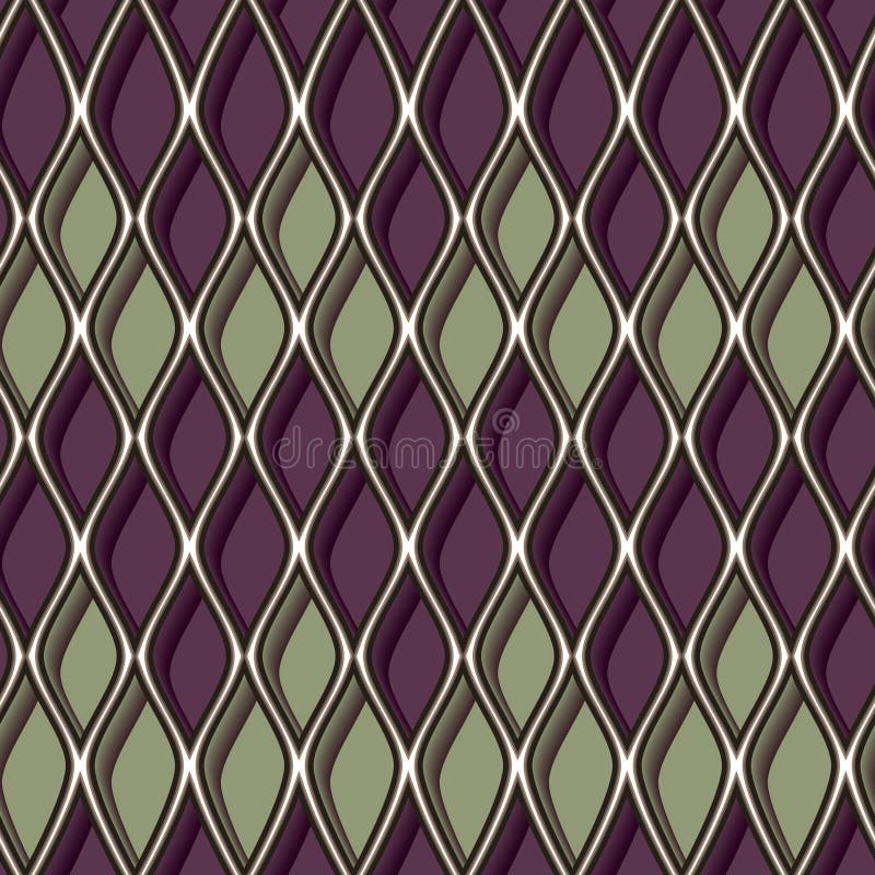 Wave Colorful Shirt Effect Seamless Pattern Stock Vector - Illustration ...