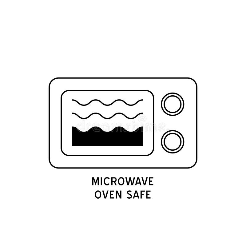 Microwave Safe Icon Stock Illustrations – 344 Microwave Safe Icon Stock ...