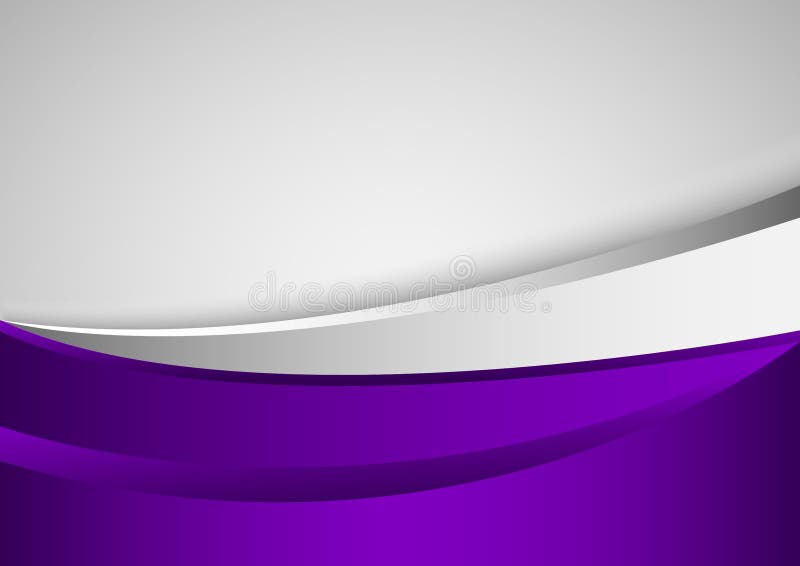 Wave Cover Background Purple Stock Vector - Illustration of smartphone ...