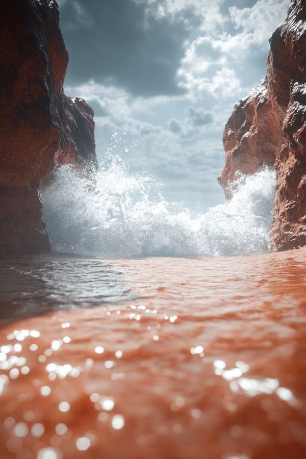 Ocean Wave stock image. Image of energy, power, splash - 376283685