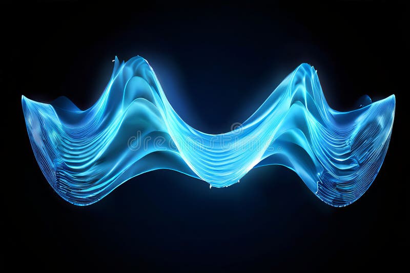 Wave Crest Two a Number Formed by Two Intersecting Wave Crests Stock ...