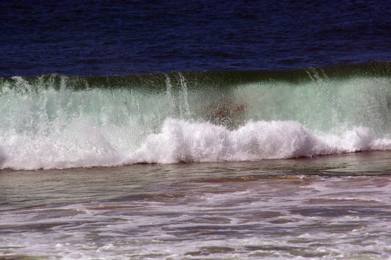 Wave curl stock image. Image of blue, australia, motion - 12891543
