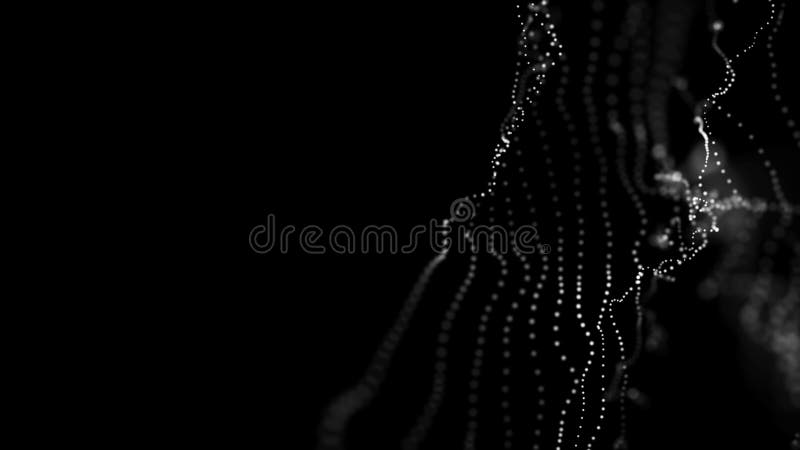 Wave 3d Big Data Visualization Data Technology Background Abstract Background 3d Rendering