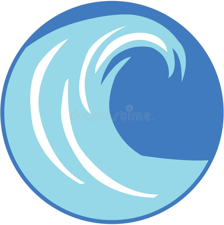 Crashing Ocean Wave Design Stock Illustrations – 6,214 Crashing Ocean ...