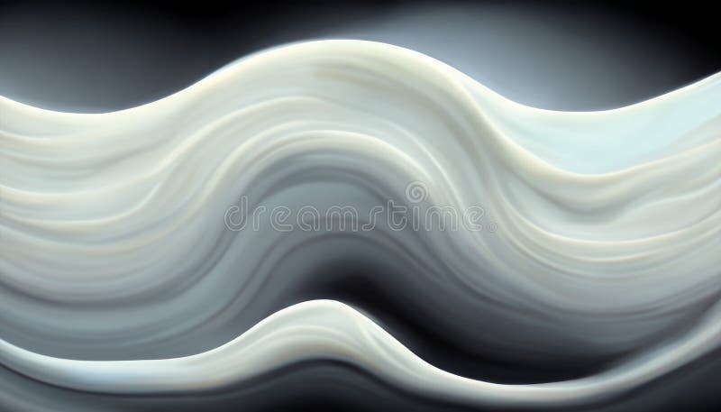 Wave Fluid Abstract Background. Swirl Flow Liquid Lines. Gel Texture ...