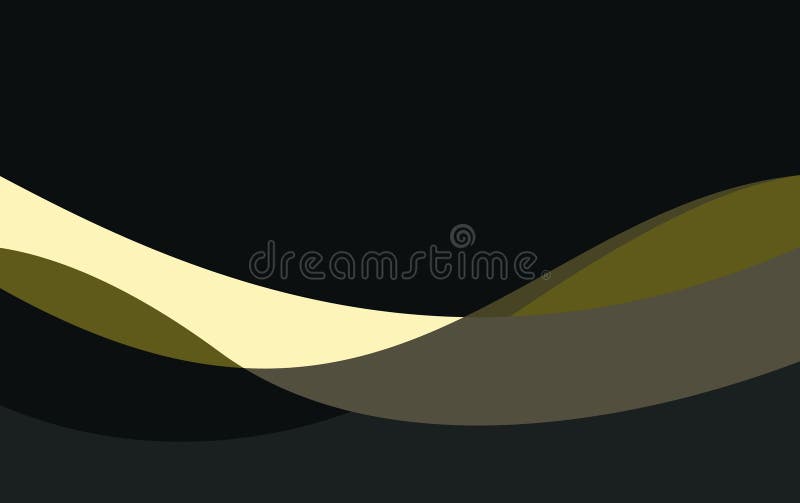 Wave or Fluid Minimalist Abstract Background Stock Illustration ...