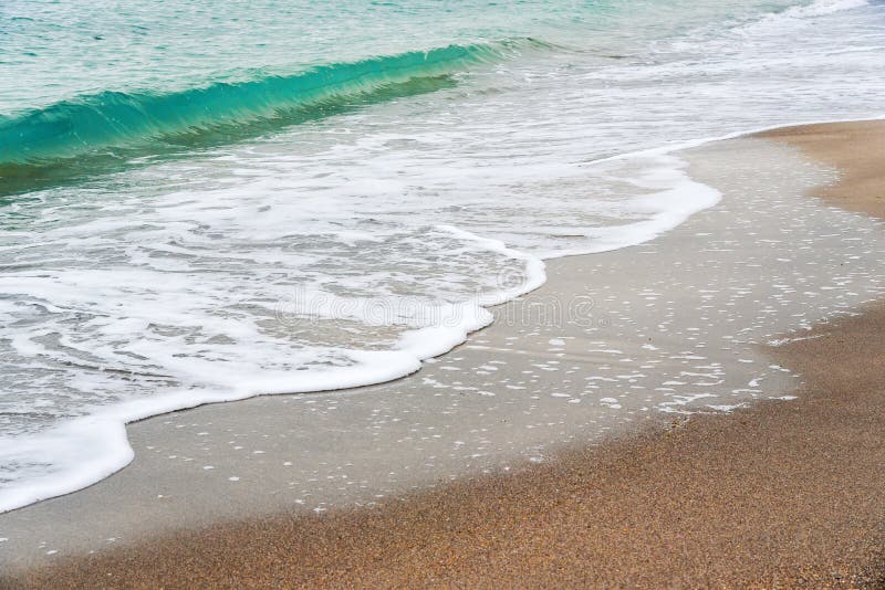 Beach in dull weather stock photo. Image of travel, surf - 14421708