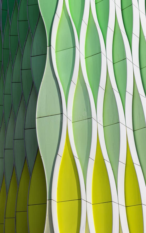 Wave Forms of the UMCG Building in Groningen Editorial Stock Image ...